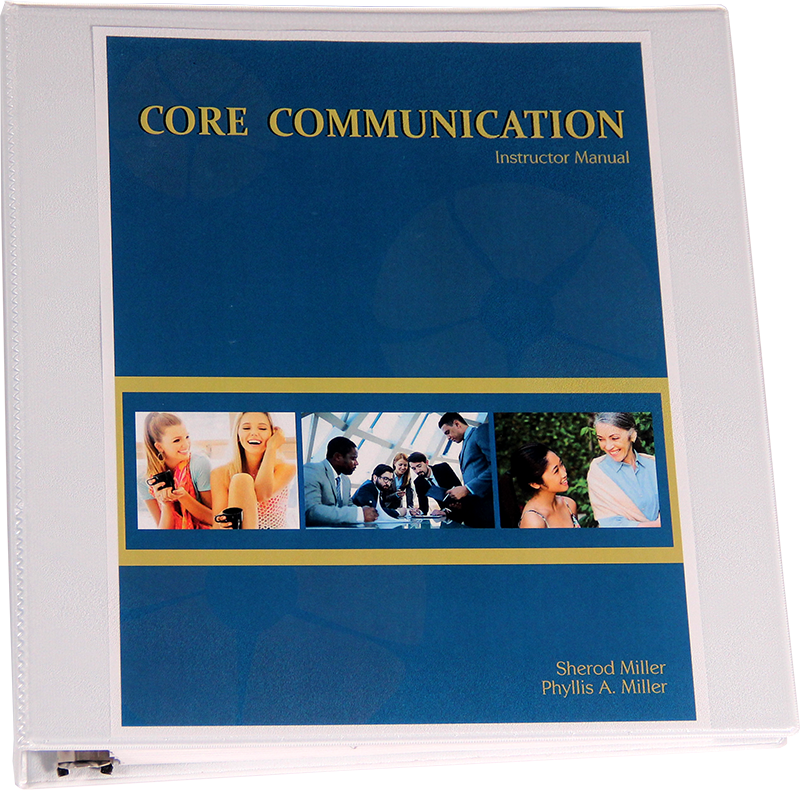 Core Communication Instructor Manual – TYRO 365