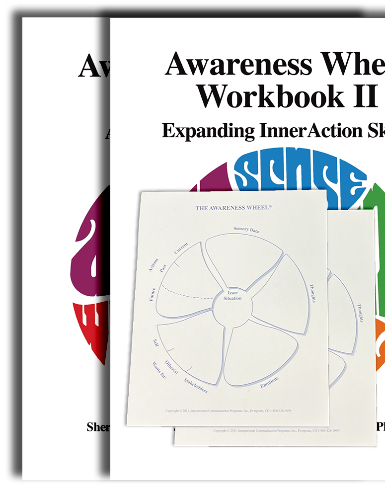 Awareness Wheel Workbooks I & II, with 2 InnerAction Notepads – TYRO 365